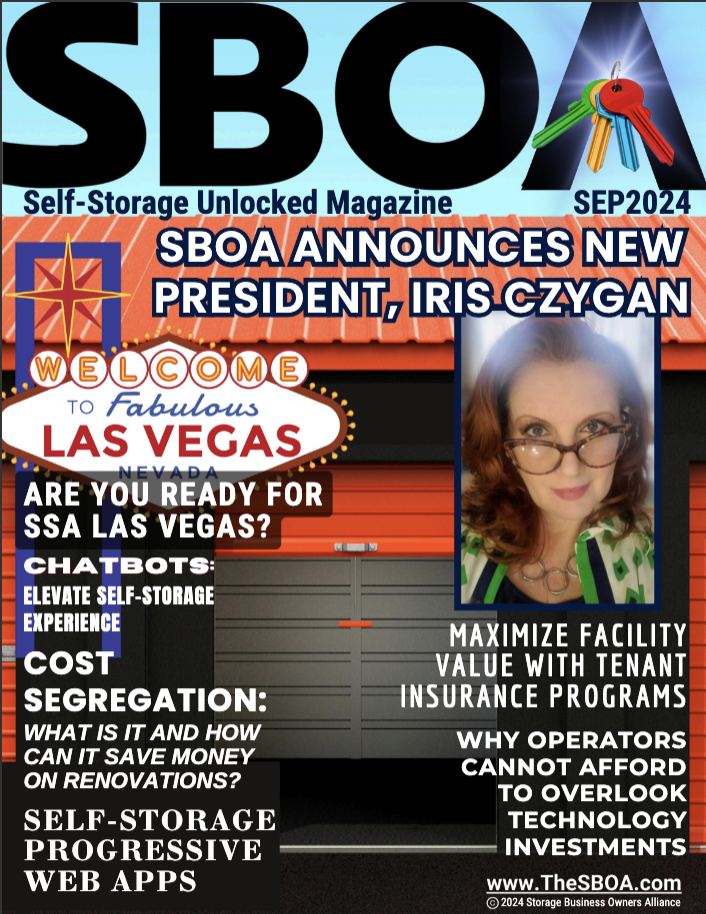 SBOA Self-Storage Unlocked Magazine JUN2024