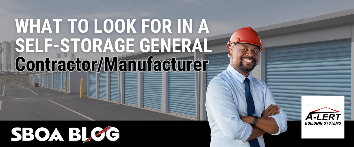 What to Look for in a Self-Storage General Contractor/Manufacturer