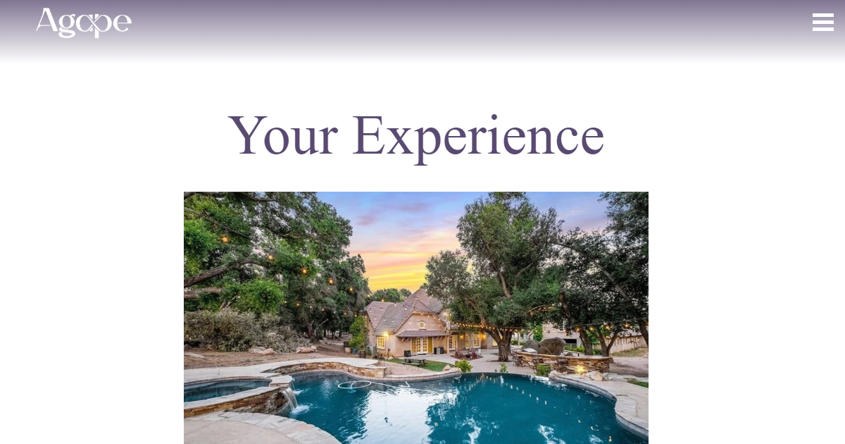 Agape Sanctuary | Your Experience