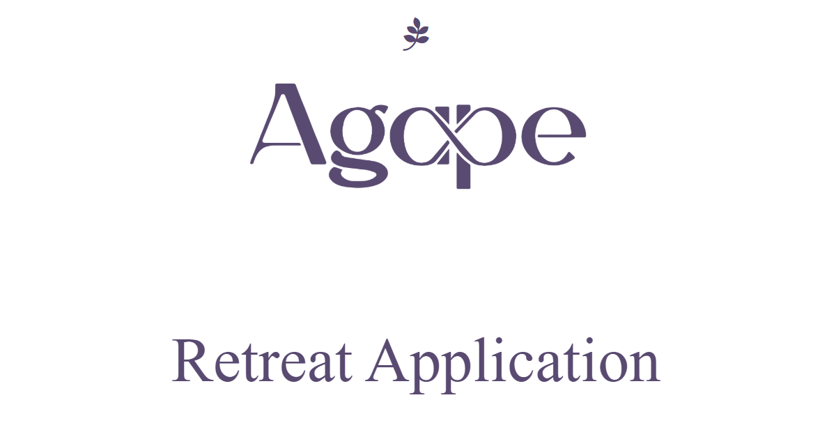 Agape Retreat | Application - Intake