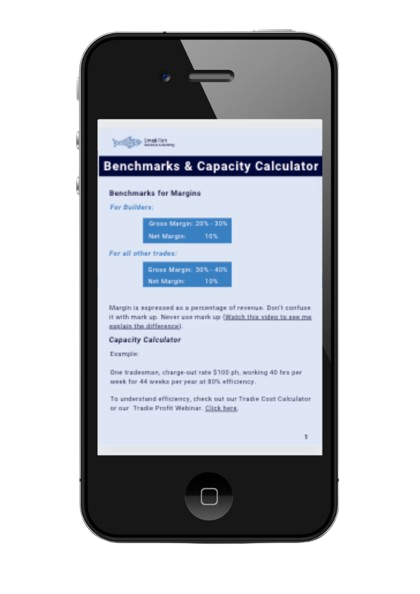Get Your Benchmarks & Capacity Calculator