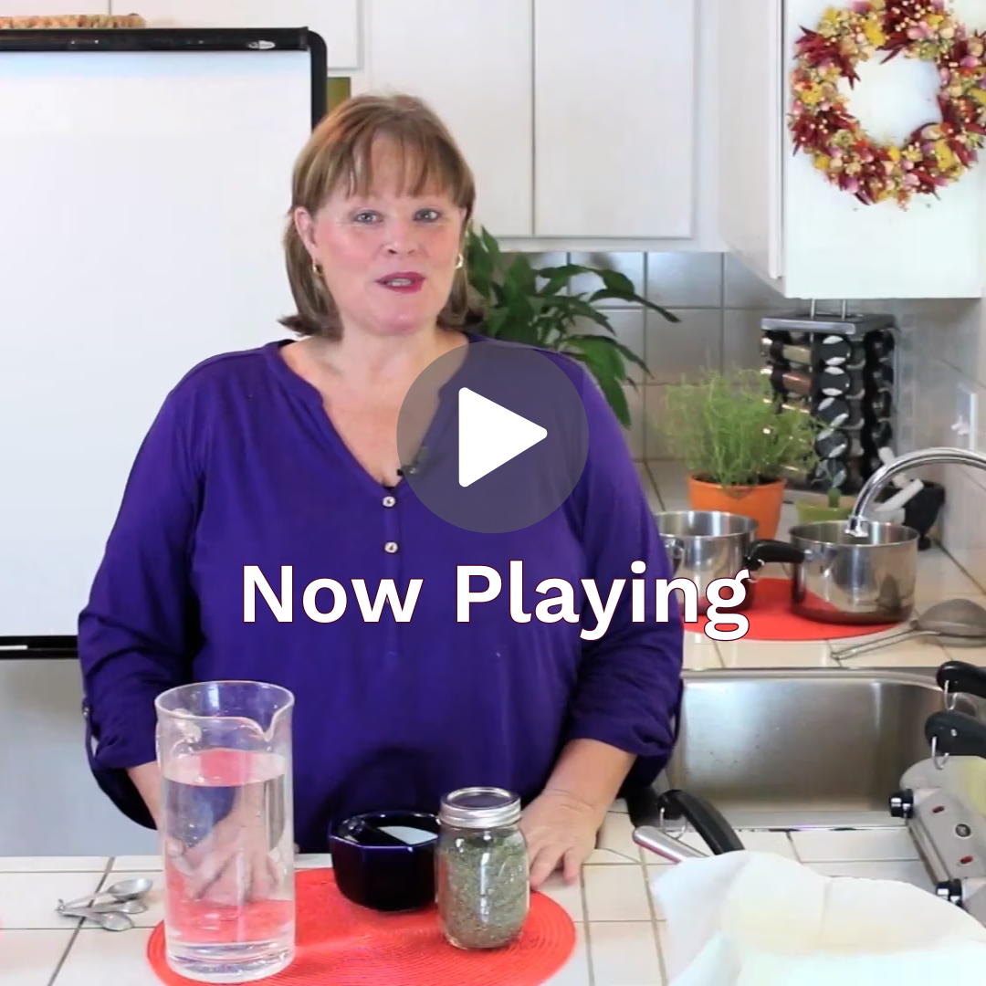 Video 1: Thyme Syrup: How to Make and Use Thyme Syrup