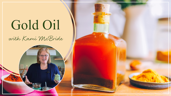 My Herbal Kitchen - Gold Oil