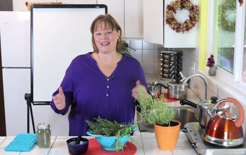 Video 1: Thyme Syrup: How to Make and Use Thyme Syrup