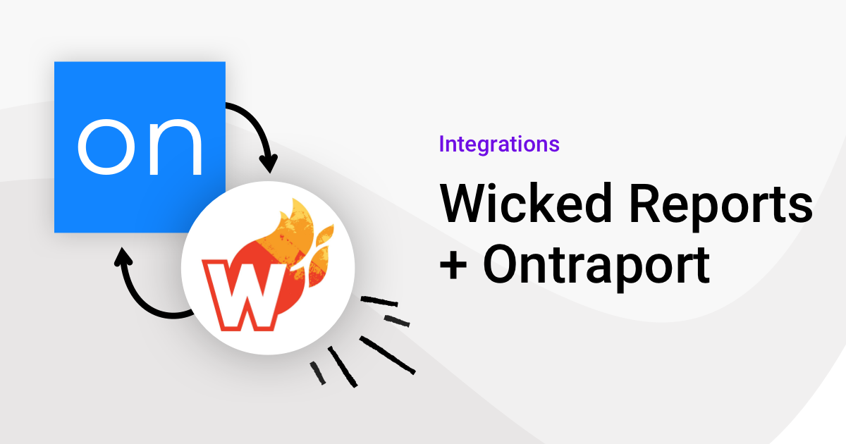 Wicked Reports Integration | Ontraport