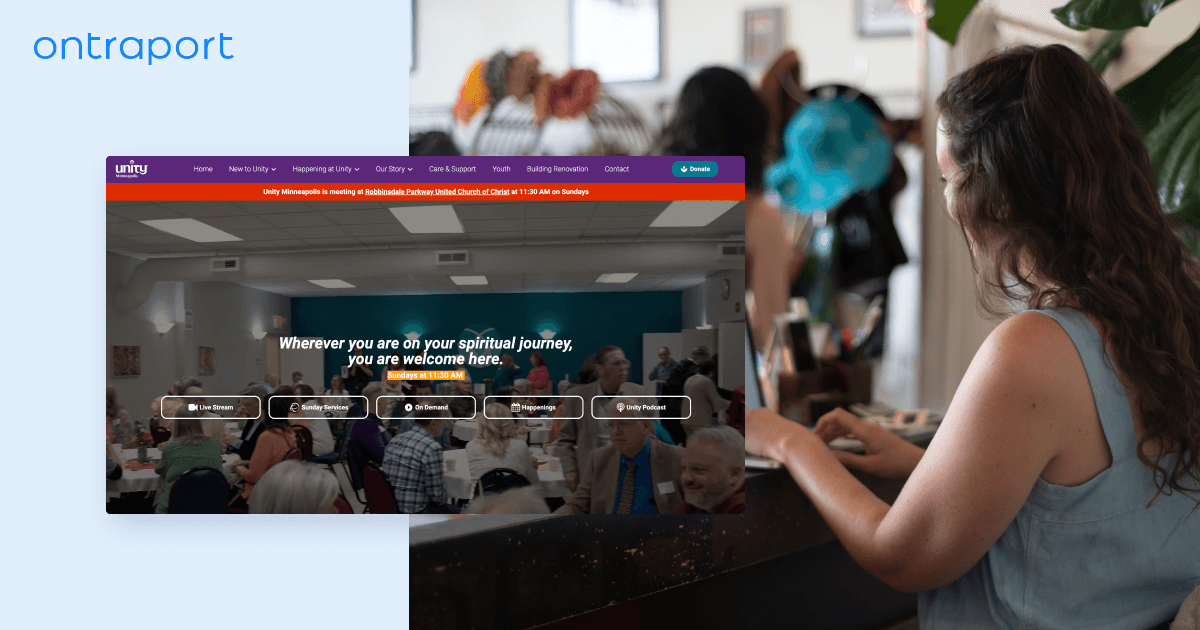 See a community event management system built in Ontraport