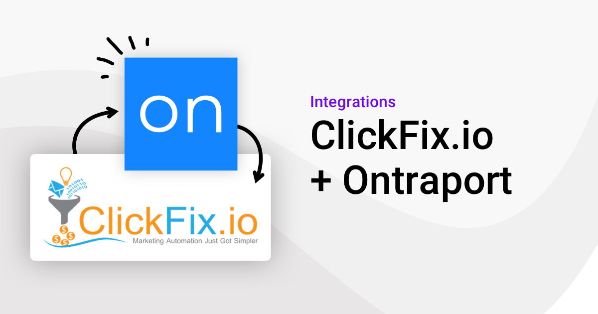 ClickFix Integration | Ontraport