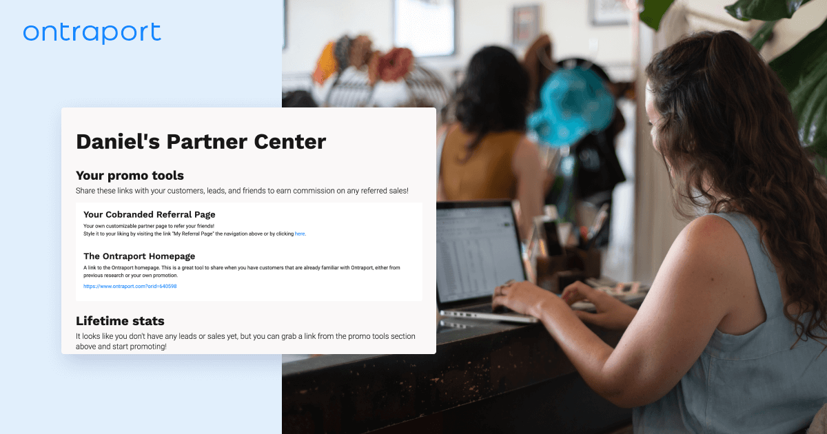 See a partner center built in Ontraport
