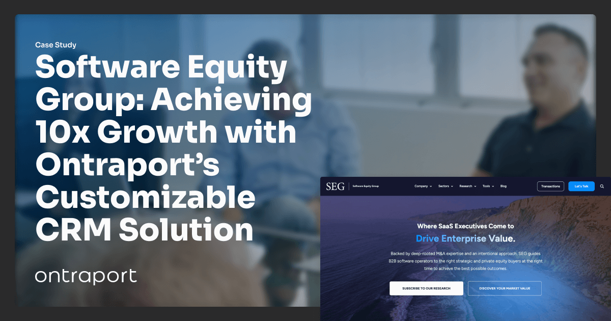 Scaling 10x with Ontraport’s customizable CRM platform | Ontraport