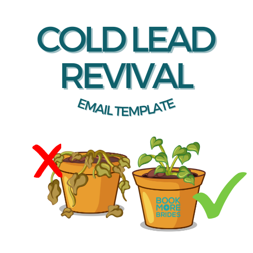 Cold Lead Revival Email Template for Wedding Pros