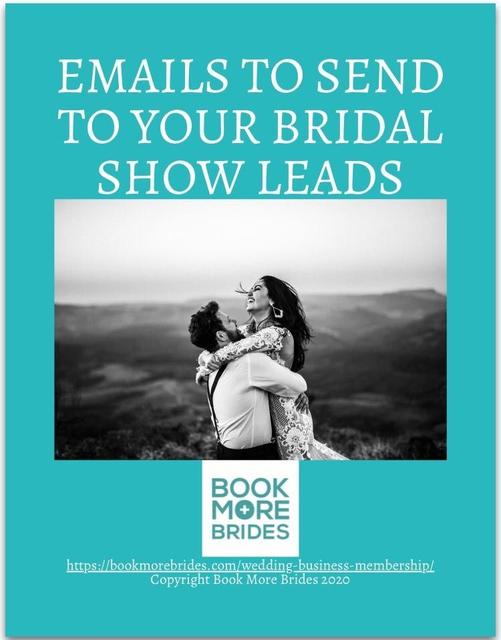Bridal Show Email Follow Up Templates