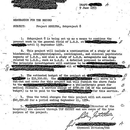 MkUltra – insightseeing