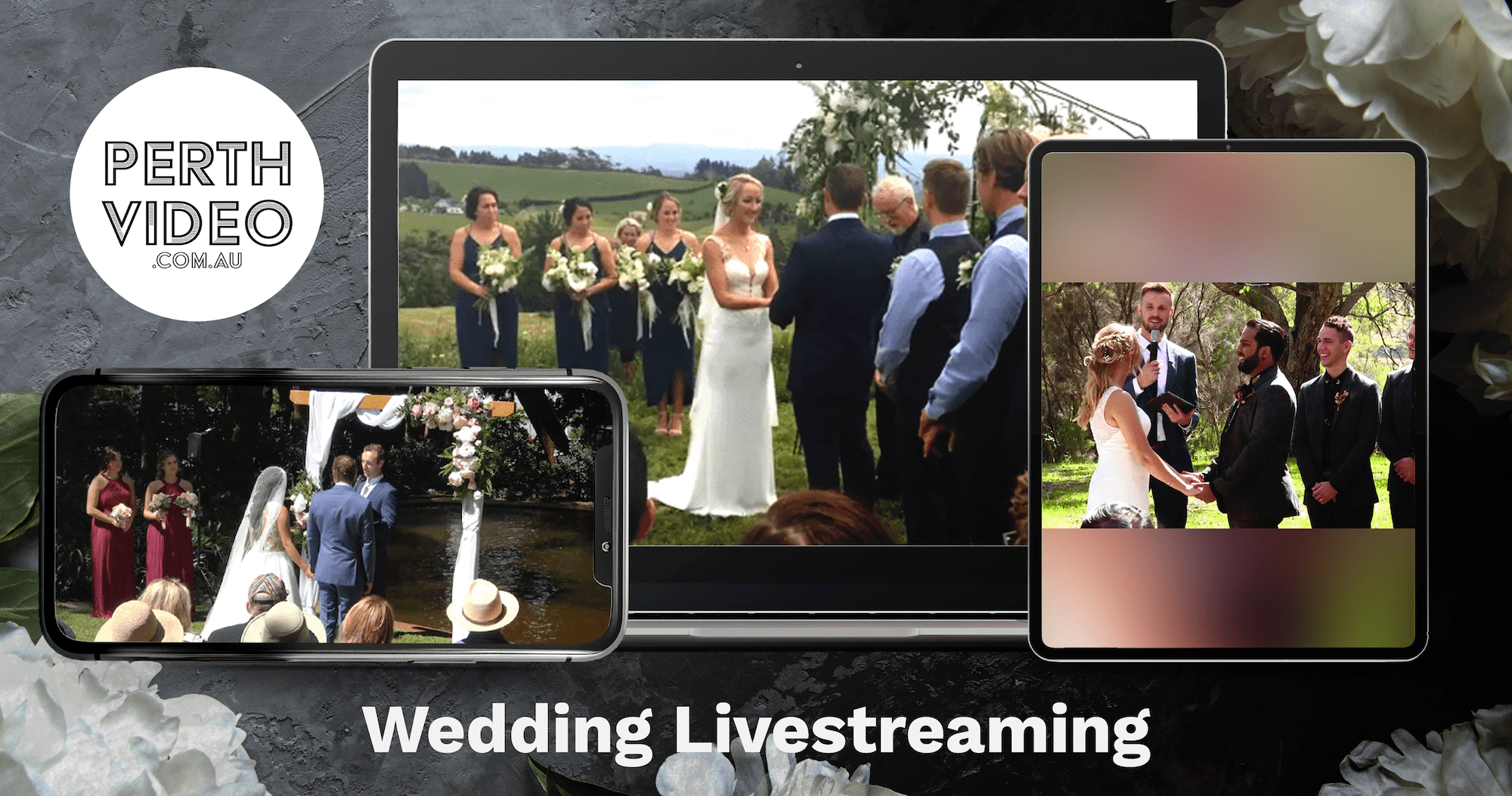 Wedding Livestreaming from PerthVideo.com.au